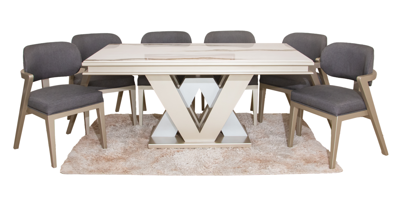 COMEDOR 6P MARROQUI - muebleriaacurio.com.ec